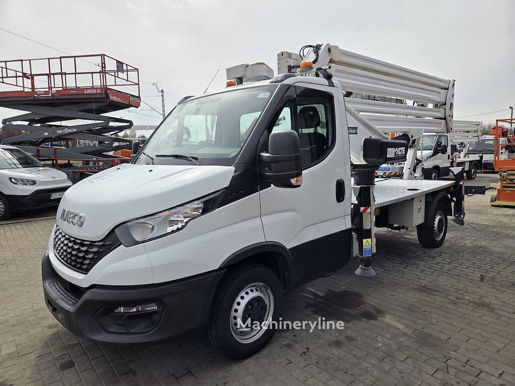 IVECO Daily 35S14 - 23 m CTE ZED 23.3 JHV boom lift bucket truck zwyżk auto dizalica s korpom