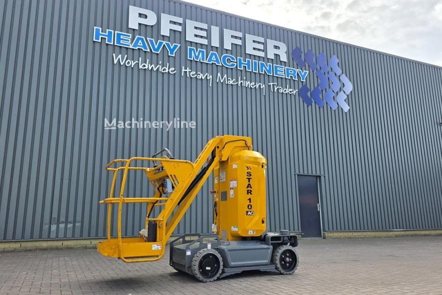 Haulotte STAR 10 Electric, 10m Working Height, 3m Reach, 20 jarbolna penjajuća platforma