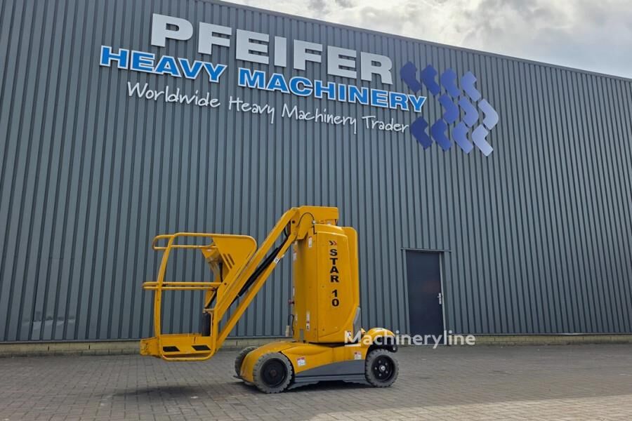 Haulotte STAR 10 Electric, 10m Working Height, 3m Reach, 20 jarbolna penjajuća platforma