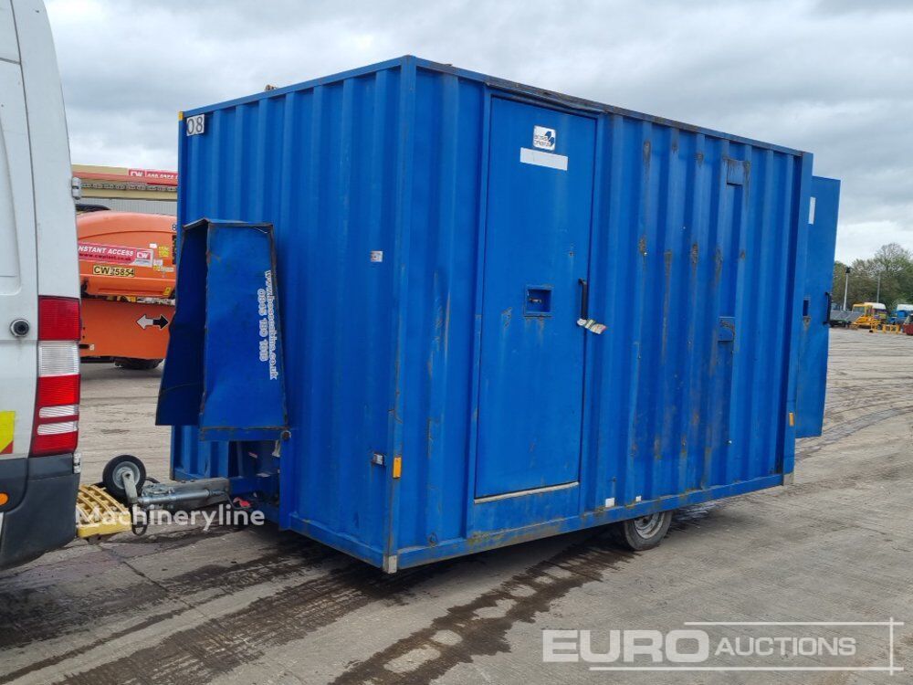 Prodaje se Boss cabins Single Axle Groundhog Welfare Unit, Canteen, Toilet (Cann sanitarni kontejner na aukciji