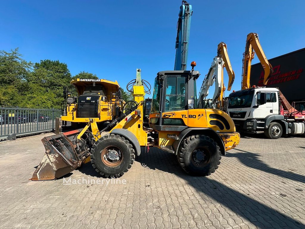 Terex TL 80 / SW / Klappschaufel / Palettengabel prednji utovarivač