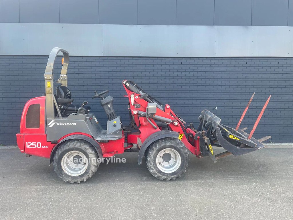 Weidemann 1250 CX W1250 CX + 3 x aanbouwdelen 499 Uhr !! NIEUWSTAAT !! ken multifunkcionalni utovarivač