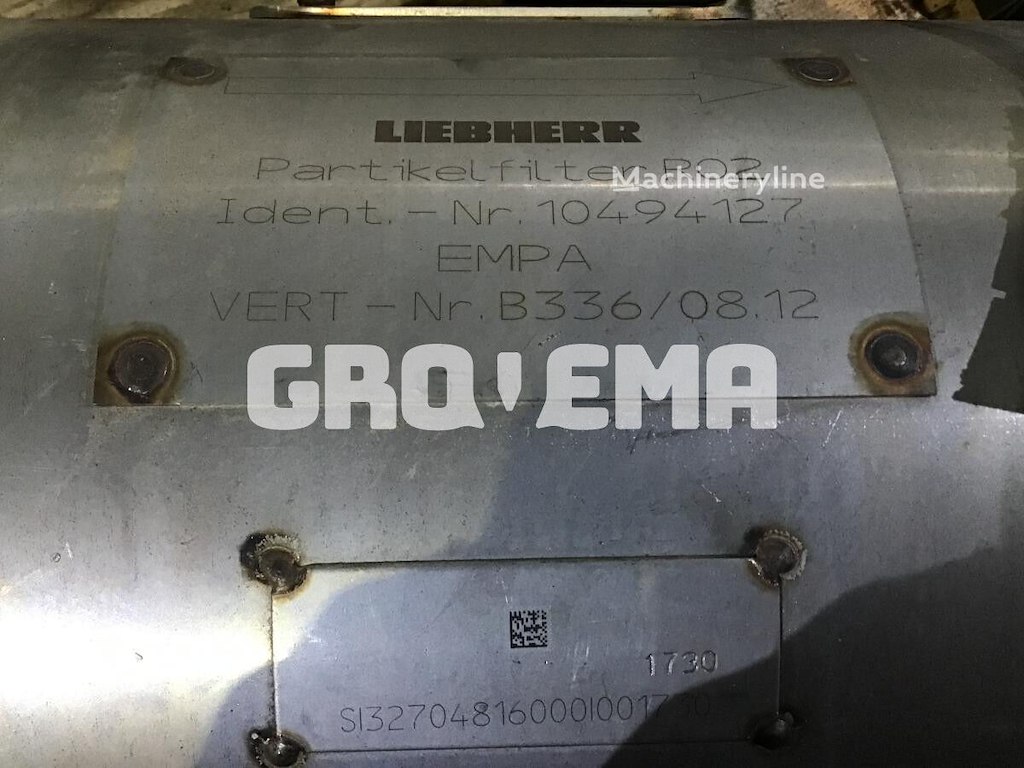 Liebherr Exhaust 1015399 katalizator