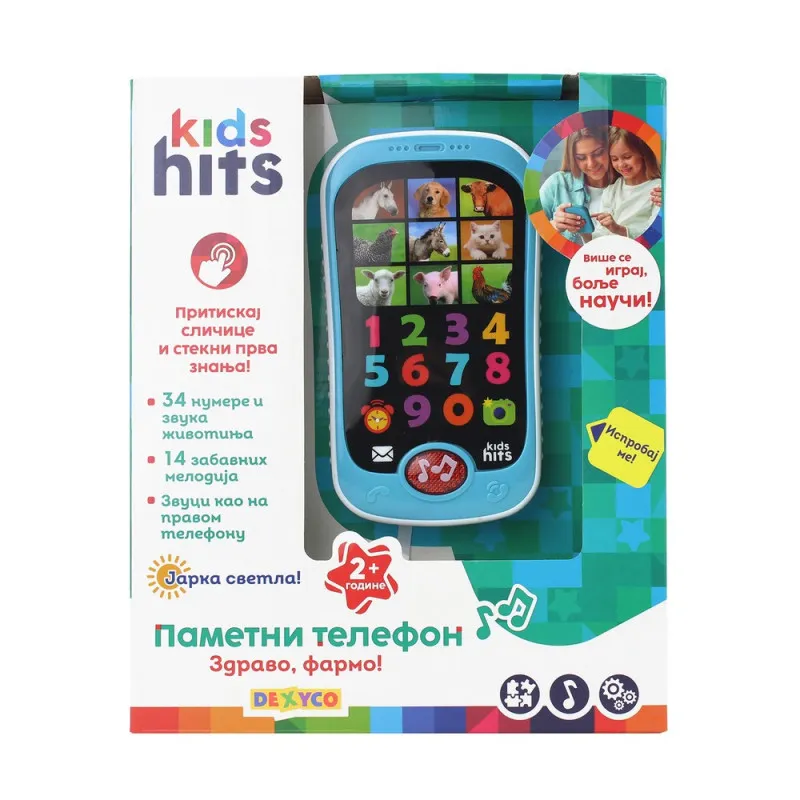 KIDS HITS INTERAKTIVNI TELEFON FARMA SR/HR/SLO