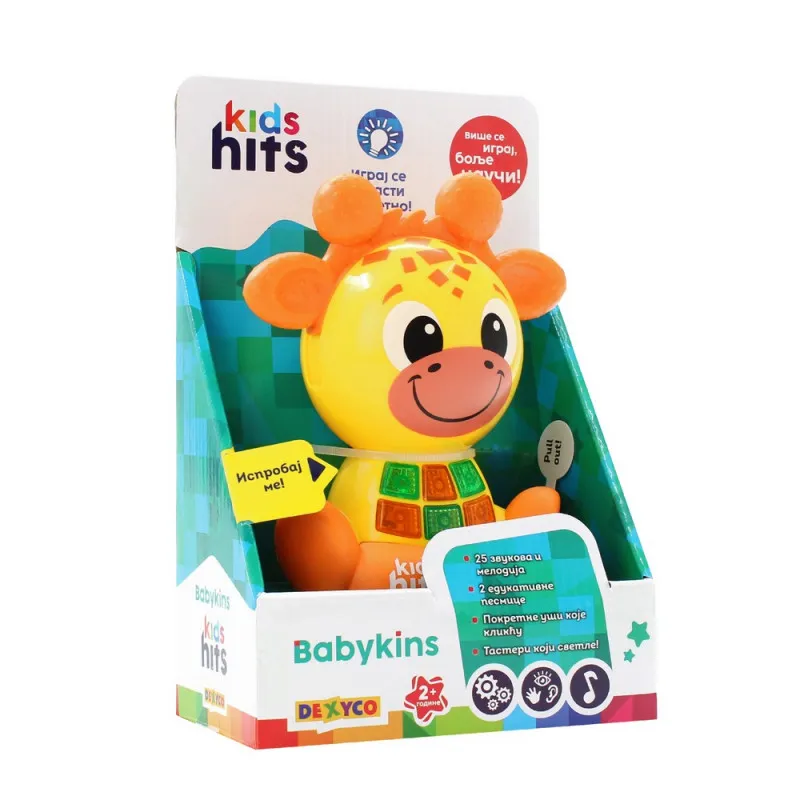 KIDS HITS BABYKINS ZIRAFICA