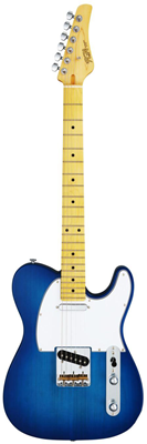 FGN Fujigen BTL-M Boundary Iliad Transparent Blue Sunburst električna gitara