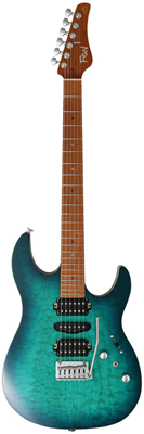 FGN Fujigen EOS2-DU24HSH-EW3-RM Expert Odyssey Emerald Ocean Burst električna gitara