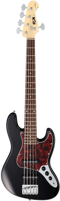 FGN Fujigen NJB100RALV Neo Classic Jazz Bass 5-string Black 5-žičana bas gitara
