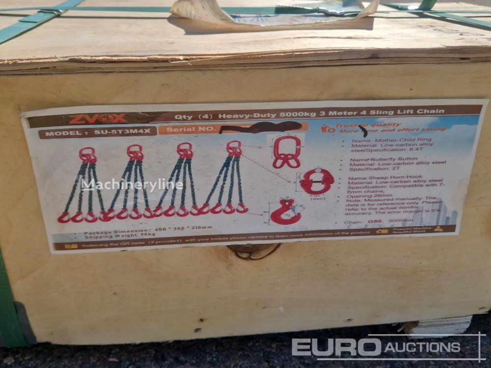 Prodaje se Zvox SU-5T3M4X lanac za podizanje na aukciji