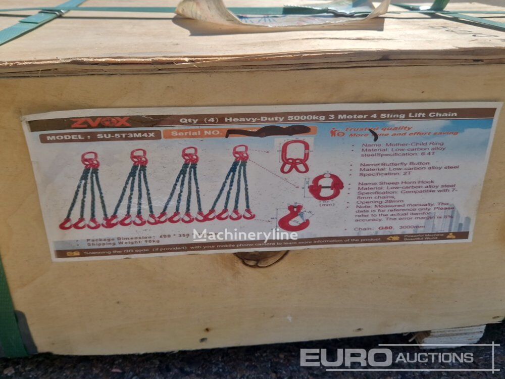 Prodaje se Zvox SU-5T3M4X lanac za podizanje na aukciji