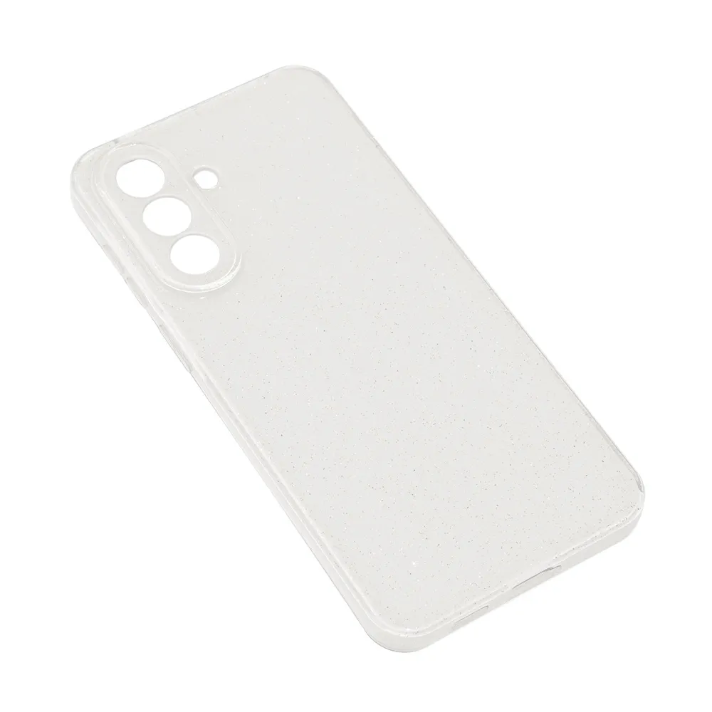Maska Sparkle Dust za Samsung A576B Galaxy A57 5G bela