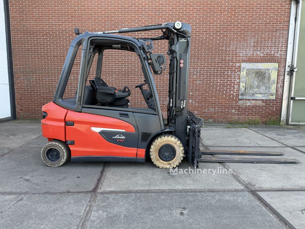 Linde E30L-01 električni viljuškar