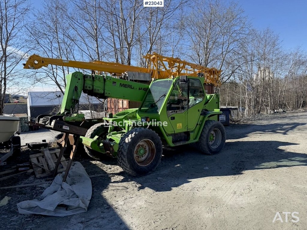 Merlo P40. 16K Teleskoptruck teleskopski utovarivač