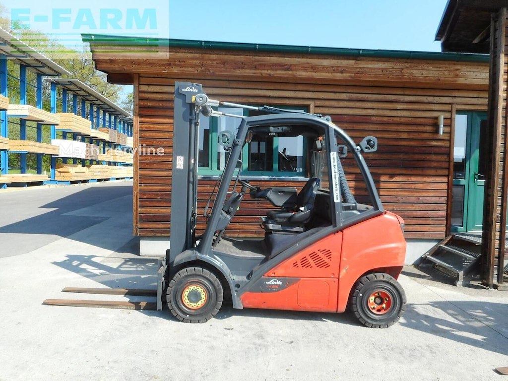 Linde h25d-02 evo triplex + ss + 4. kreis dizel viljuškar