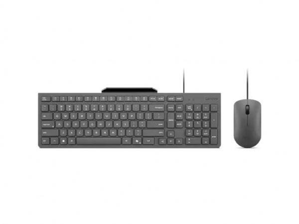 LENOVO Tastatura+miš Lenovo 310 žicni set USB-A SRB crna