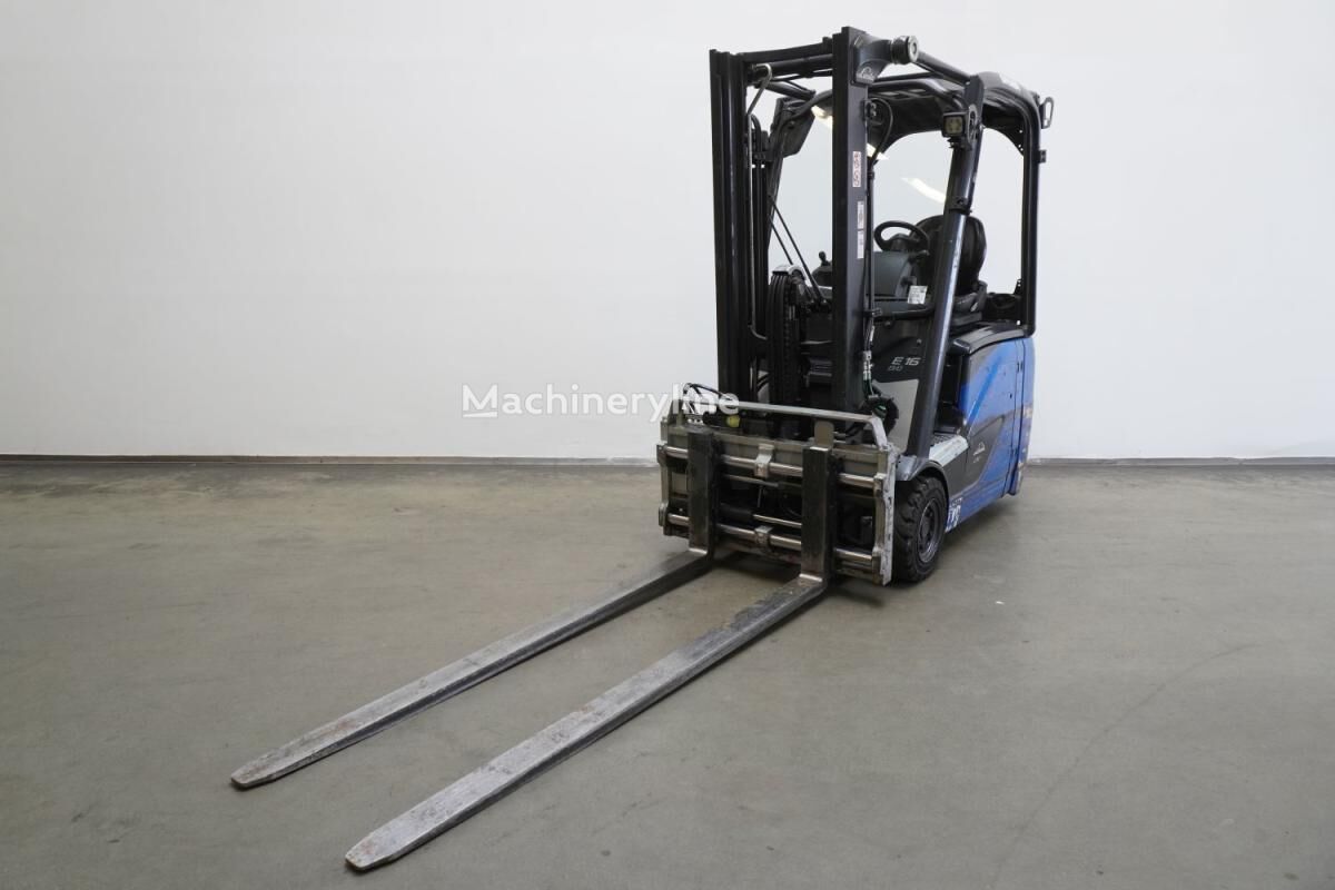 Linde E 16 H EVO 386-02 električni viljuškar