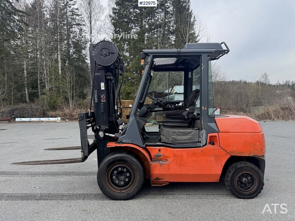 Toyota 42-7FD45- 9355 timer - 5,5 meter løftehøyde dizel viljuškar