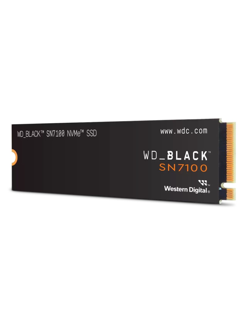 WD 500GB M.2 NVMe SSD Gen4 WDS500G4X0E SN7100 Black
