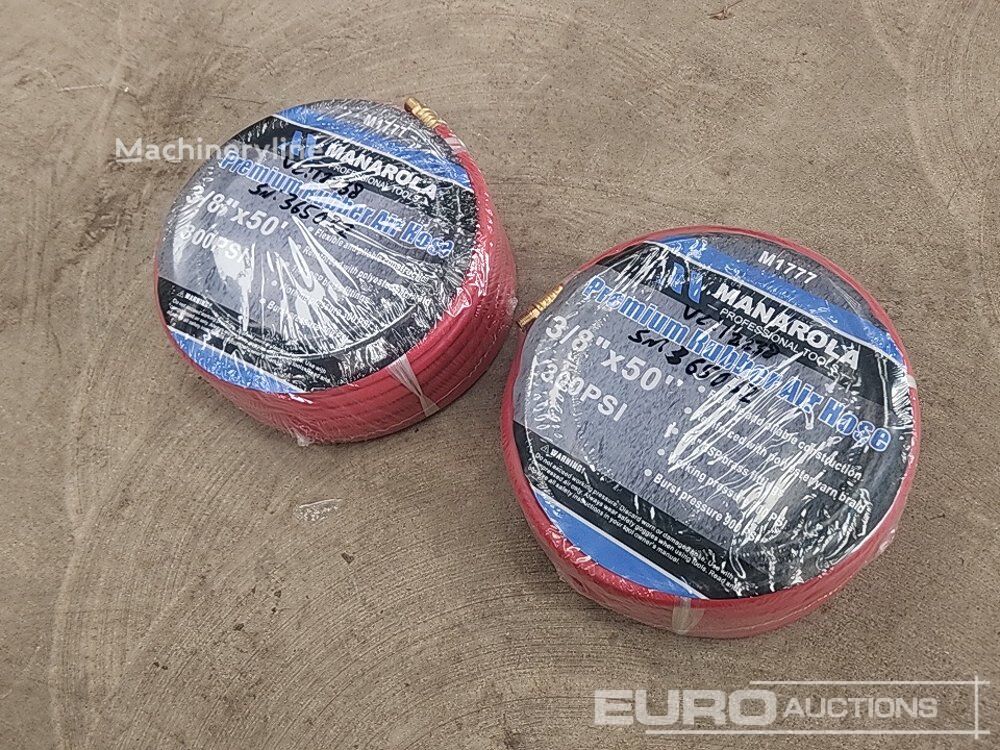 Prodaje se Manarola 50" Rubber Air Line Hose (2 of) ostali alat za autoservis na aukciji