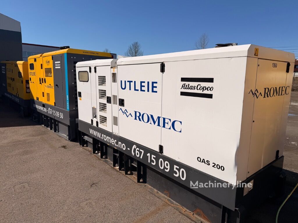 Prodaje se Atlas Copco QAS 200 diesel generator na aukciji