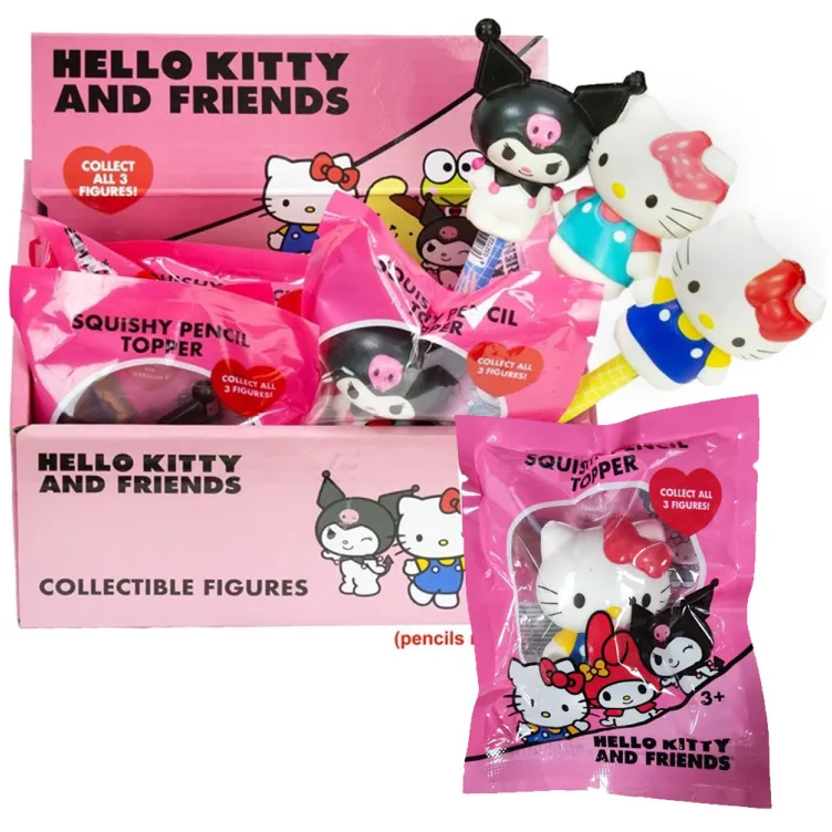 Hello Kitty and Friends squishy toper za olovku Kuromi