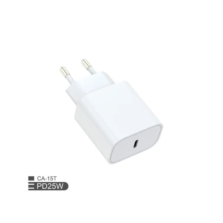 Zidni punjac FULMOVA GAN PD/25W/bela sa USB-C kablom