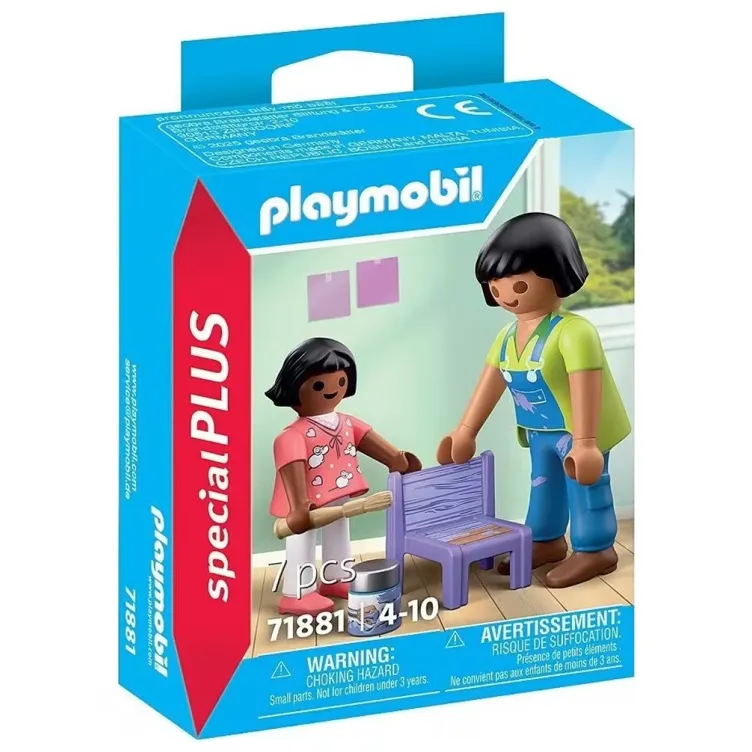 Playmobil Special plus Mama i ćerka popravljaju stolicu