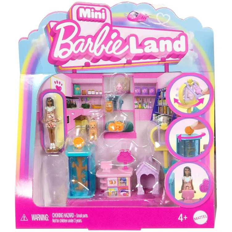 Barbieland mini pet salon set