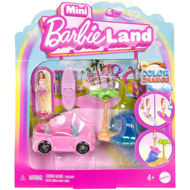 Barbieland mini lutka i auto