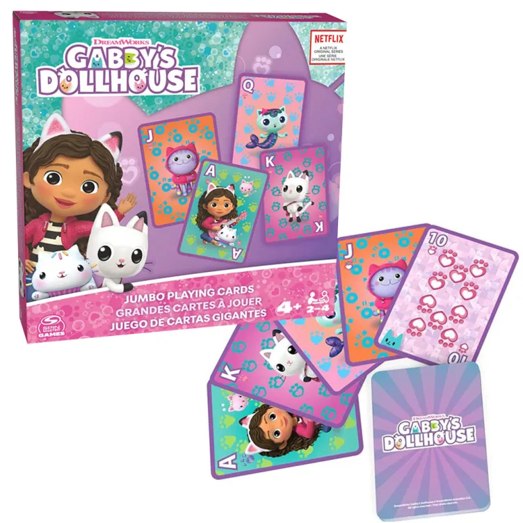 Gabby's Dollhouse Jumbo karte za igranje