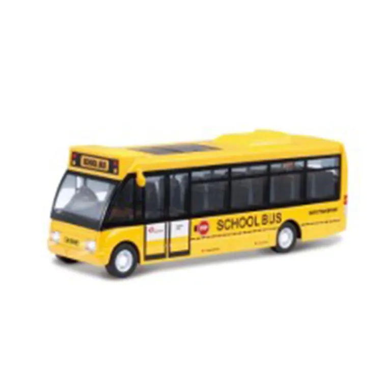 Metalni autobus na povlačenje sa svetlom i zvukom