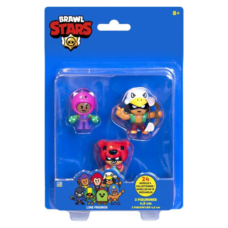 Brawl Stars set 3 figurice 4.5 cm