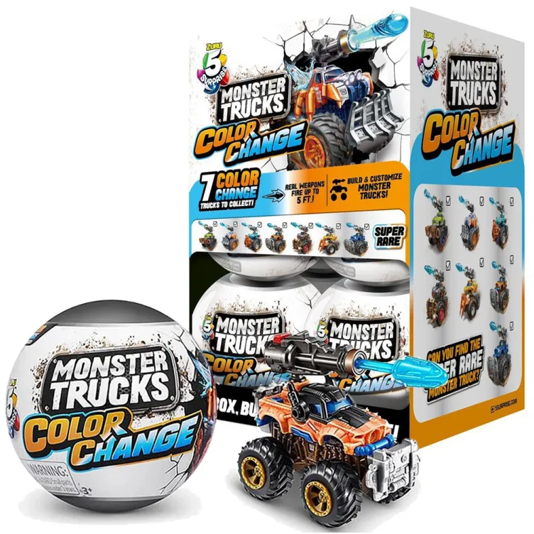ZURU 5 Surprise Monster Trucks iznenađenje