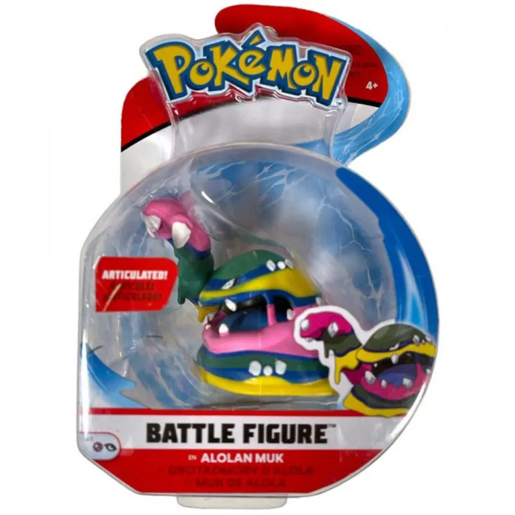 POKEMON Akciona figura Alolan Muk