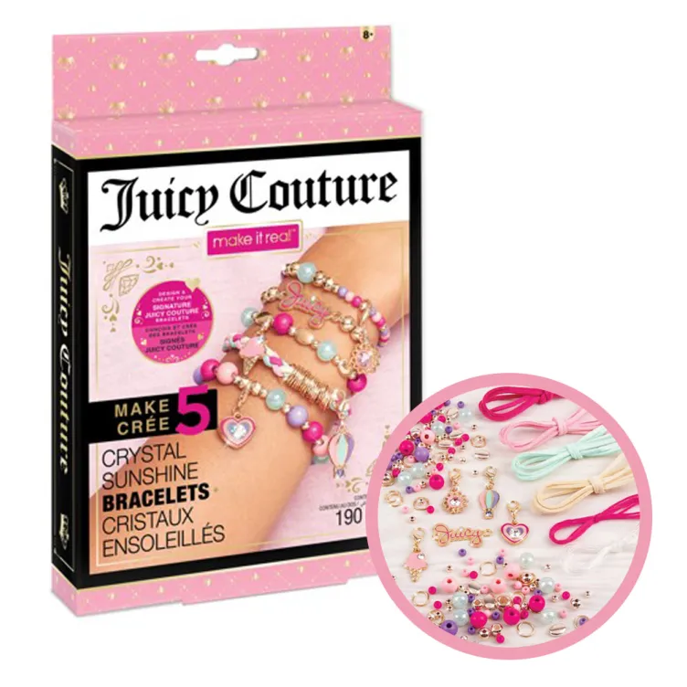 Juicy Couture set za pravljenje narukvica Crystal