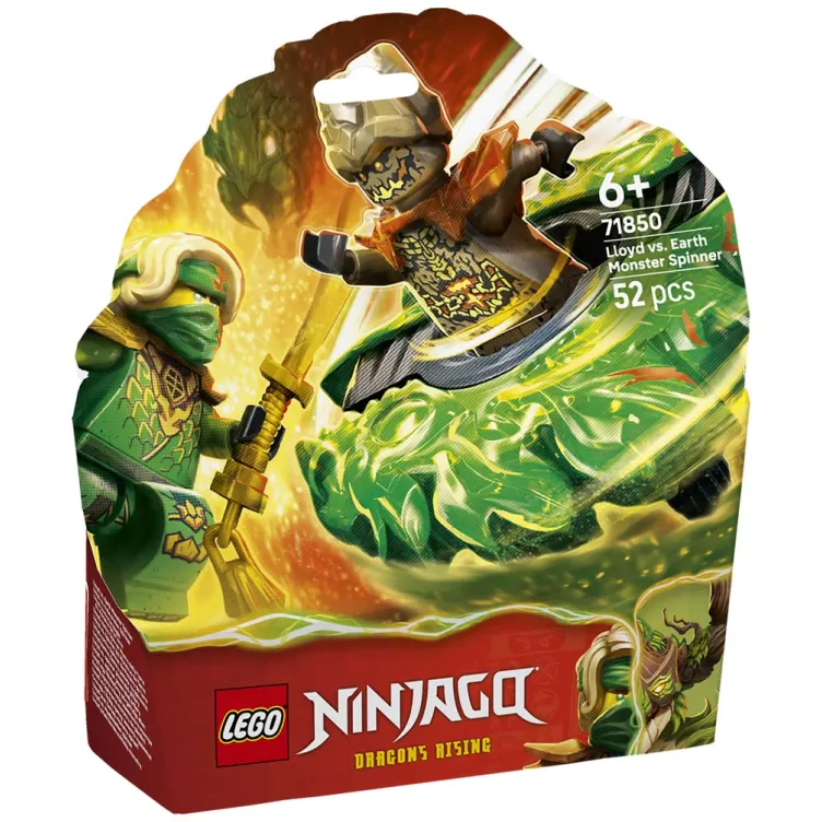 LEGO NINJAGO Lojd protiv spinera čudovišta zemlje