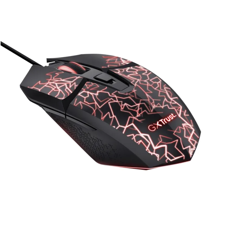 Miš TRUST GXT113 FELOX LED GAMING/crna