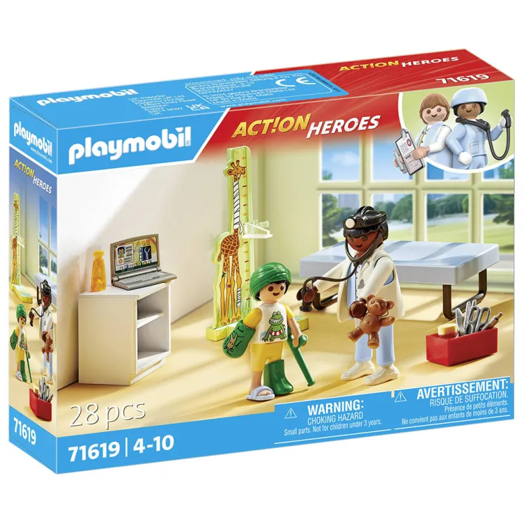 Playmobil Action Heroes Pregled kod pedijatra