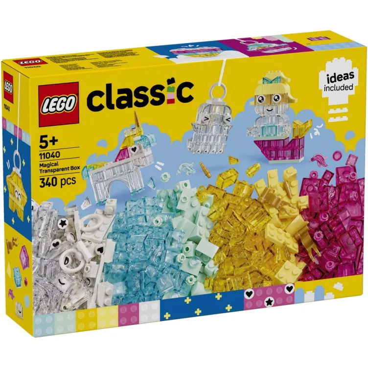 LEGO CLASSIC Kutija s magicnim providnim kockama