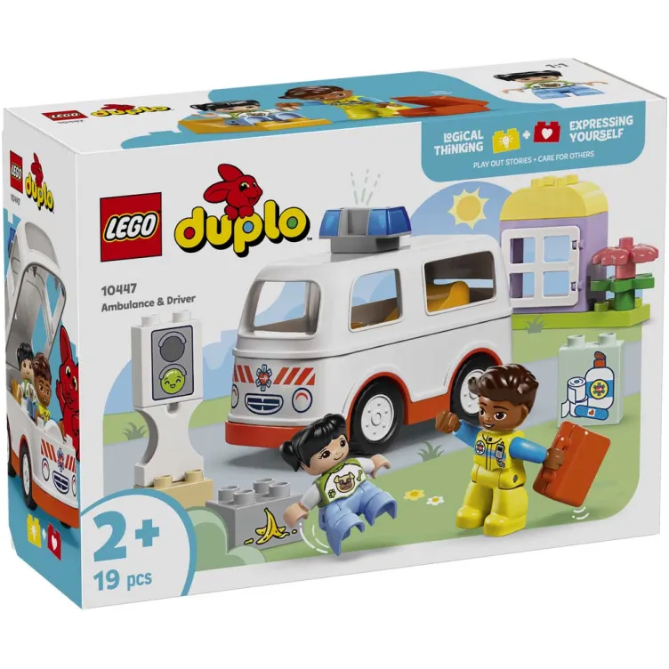 LEGO DUPLO Ambulantna kola i vozač