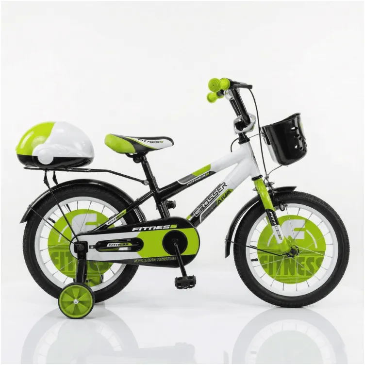 Dečija bicikla 16'' Fitness Crno - Zelena