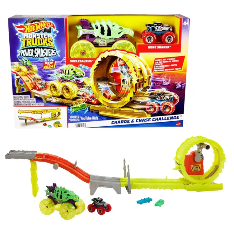 Hot Wheels staza Monster trucks Power Smashers
