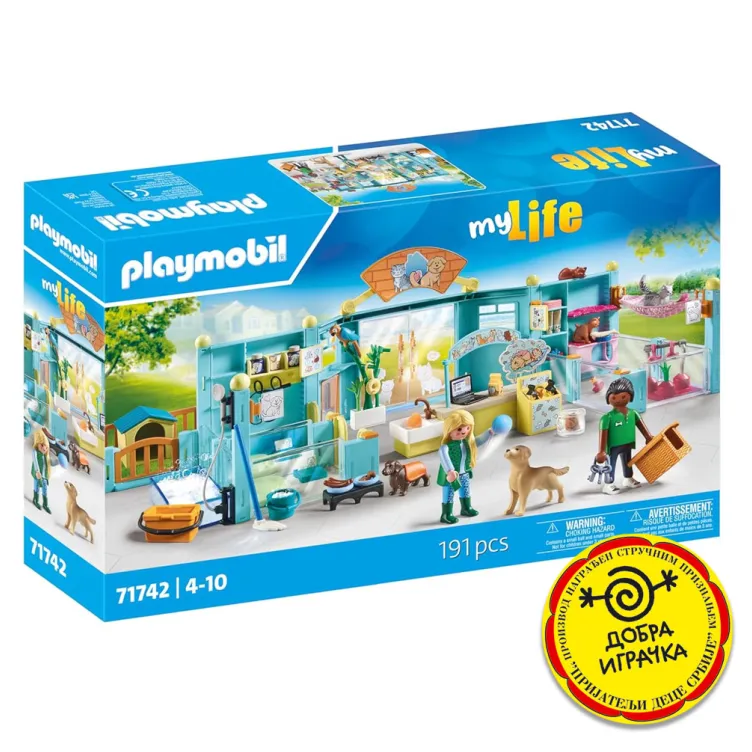 Playmobil My life Hotel za životinje
