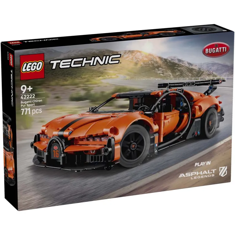 LEGO TECHNIC Bugatti chiron pur sport hiperautomobil