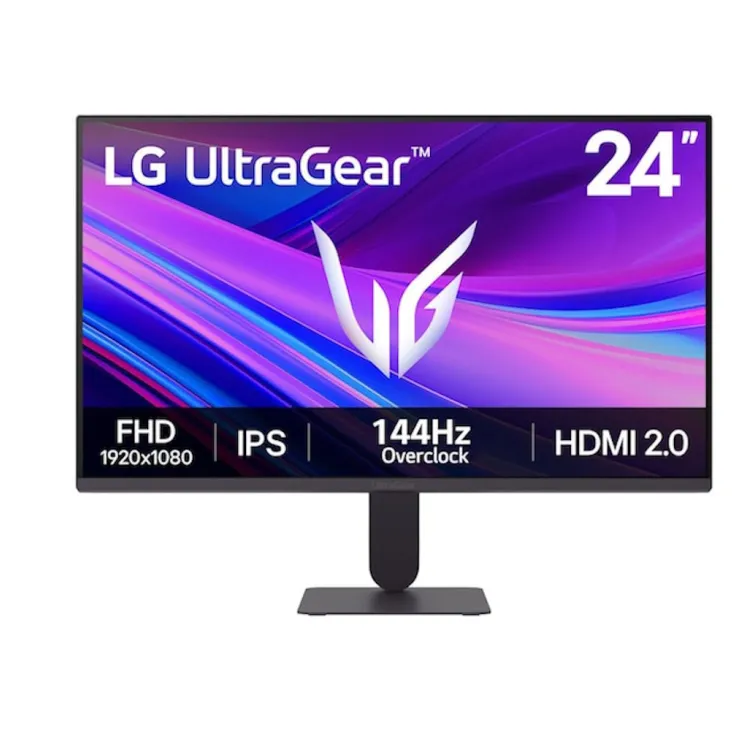 Monitor LG 24G411A-B 23.8"/IPS/1920x1080/144Hz/5ms GTG/HDMI,DP/G-sync/VESA/crna
