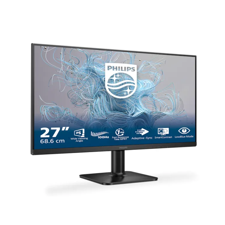 Monitor PHILIPS 27E2N1110/00 27"/IPS/1920x1080/120Hz/4ms/VGA,HDMI/Adaptive sync/VESA/crna
