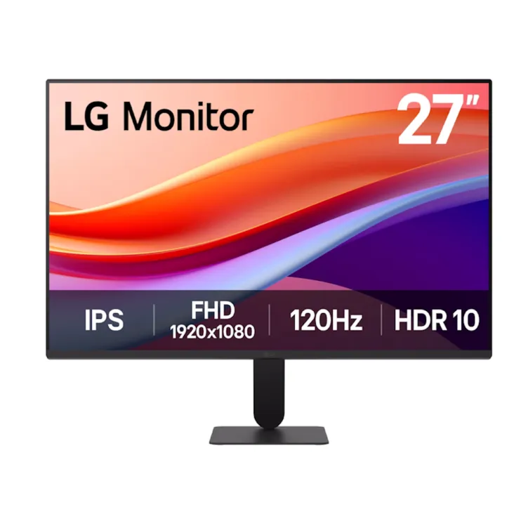 Monitor LG 27U41YA-B 27"/IPS/1920x1080/120Hz/5ms GtG/VGA, HDMI/Adaptive sync/VESA/crna