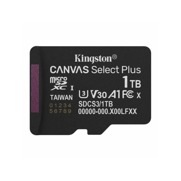Memorije kartice KINGSTON SDCS3/1TB/Canvas Select Plus/Class10 UHS-I/150MB/s
