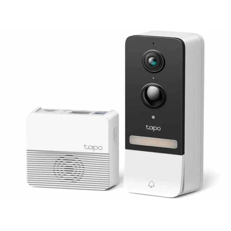 Kamera zvono za ulaz TP-LINK Tapo D230S1/video 2K 5MP/Color night/smart AI detection/IP64/bela