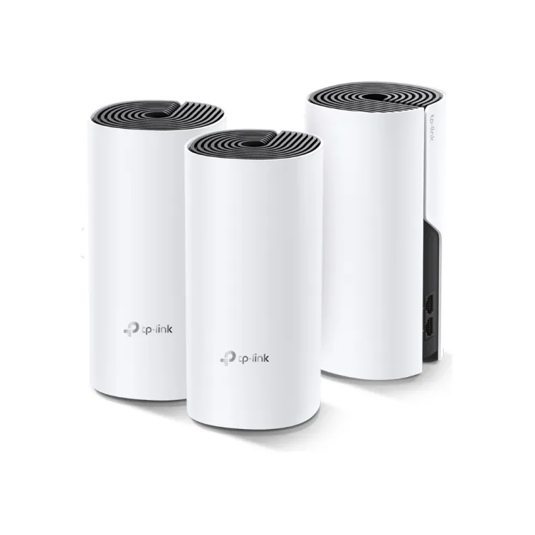 Mrežni mesh sistem TP-LINK DECO E4(3-PACK) Wi-Fi/AC1200/867Mbps/300Mbps/2x LAN/2 antene